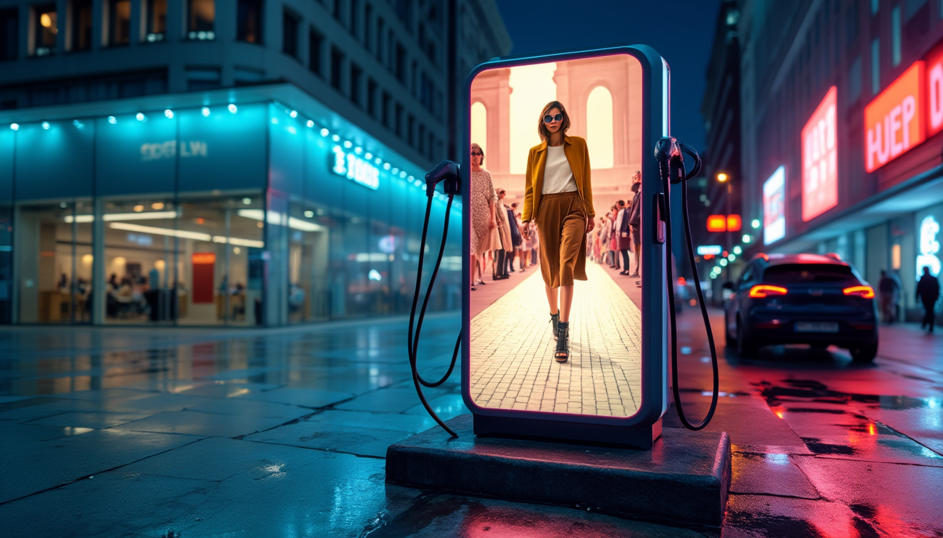 Urban Reach - Connect Charging Stations with Digital Advertising